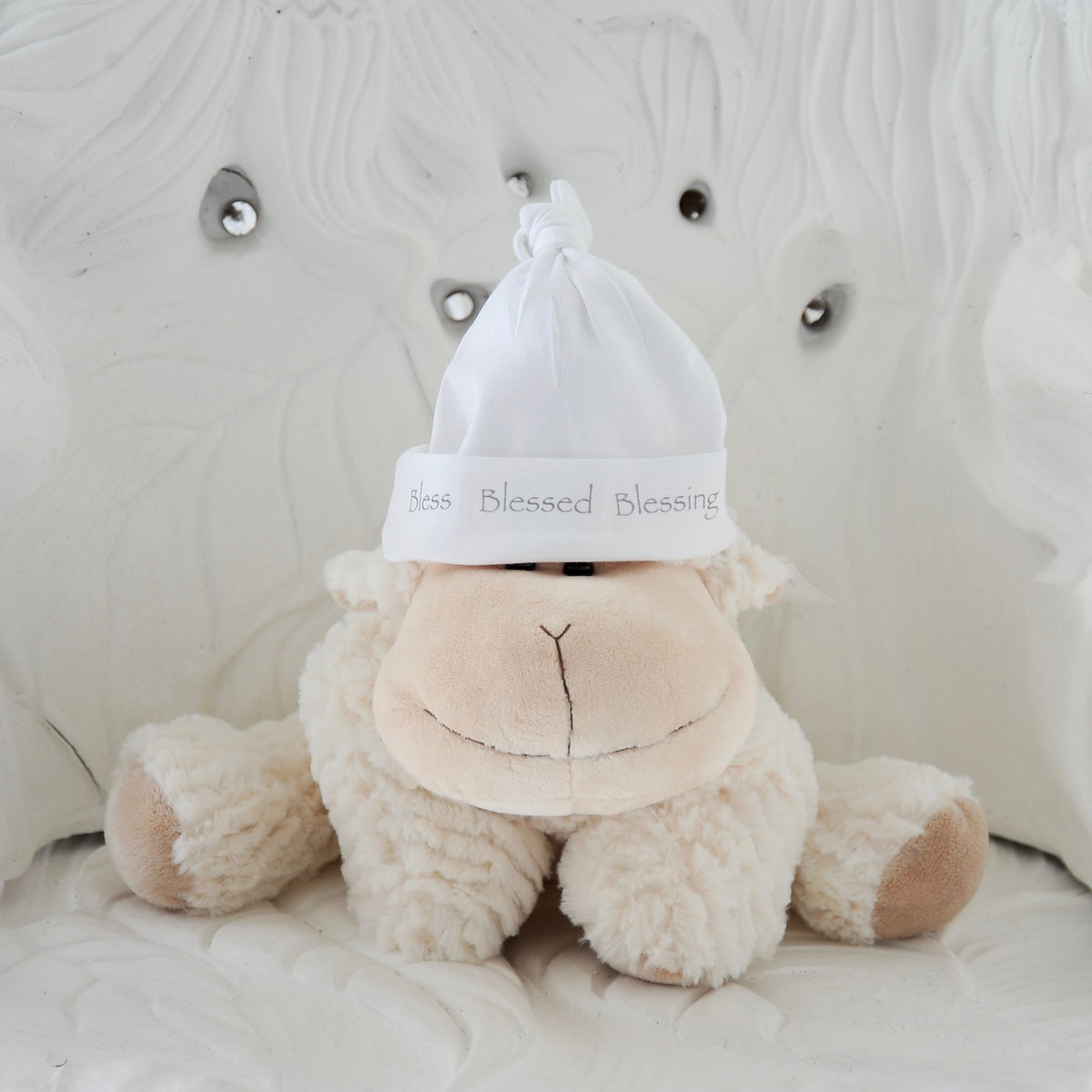 Bless Blessed Blessing Baby Cap – Whiteflowers Gallery